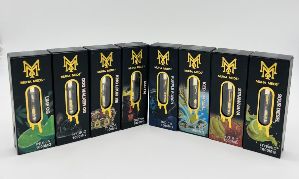 Muha Meds Cartridges (1000 Mg) | Royal Buds